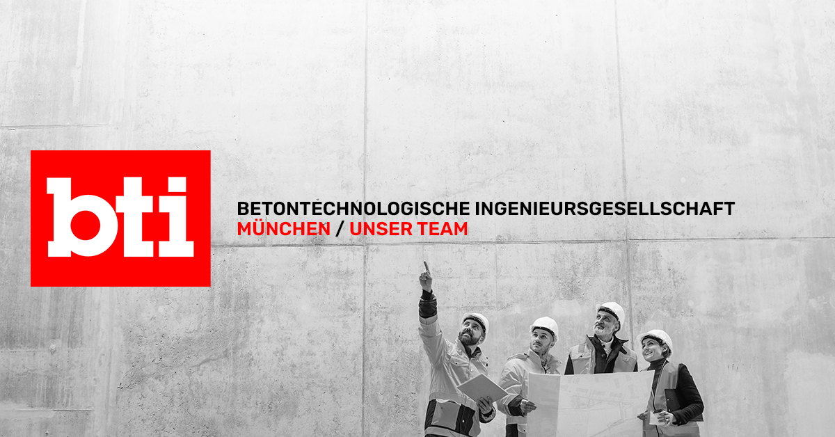 Das Team der Betontechnologischen Ingenieursgesellschaft